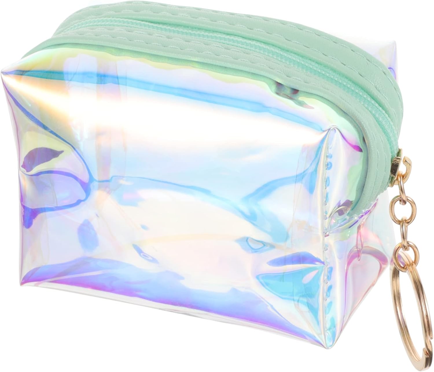 Amazon.com: Key Case Mini Clear Purse Everyday Purse Change Wallet ...