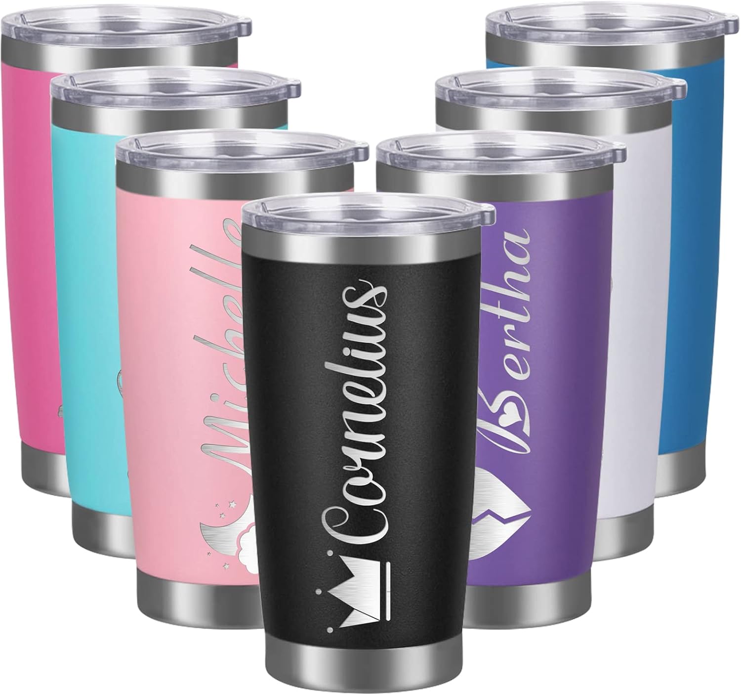 Vaso Térmico Personalizado de 20 Oz Aislado Grabado Vasos Térmicos al ...