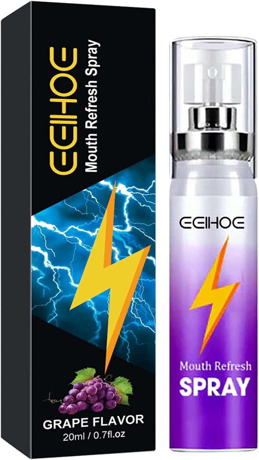Amazon.com: Breath Spray, 20ml Natural Mouth Freshener, 0.27 FL Oz Mint ...