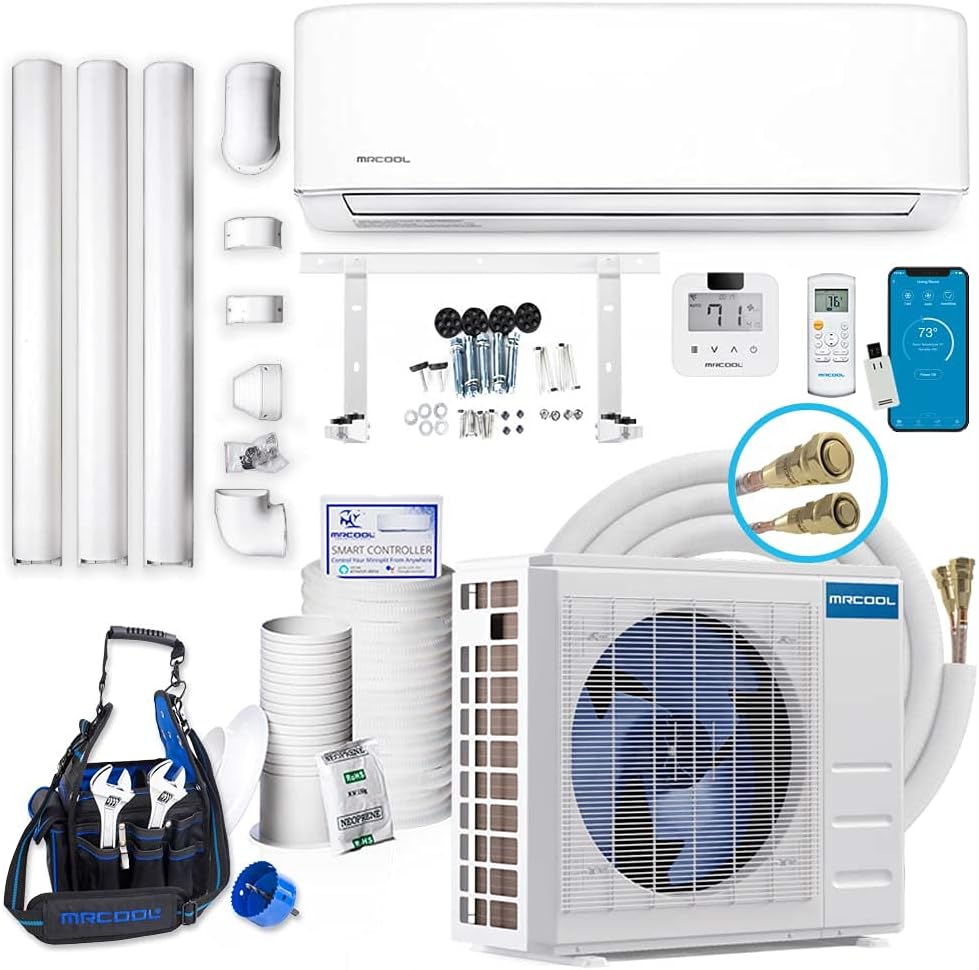 Amazon.com: 36k BTU MrCool DIY Ductless Mini Split with Install Kit ...