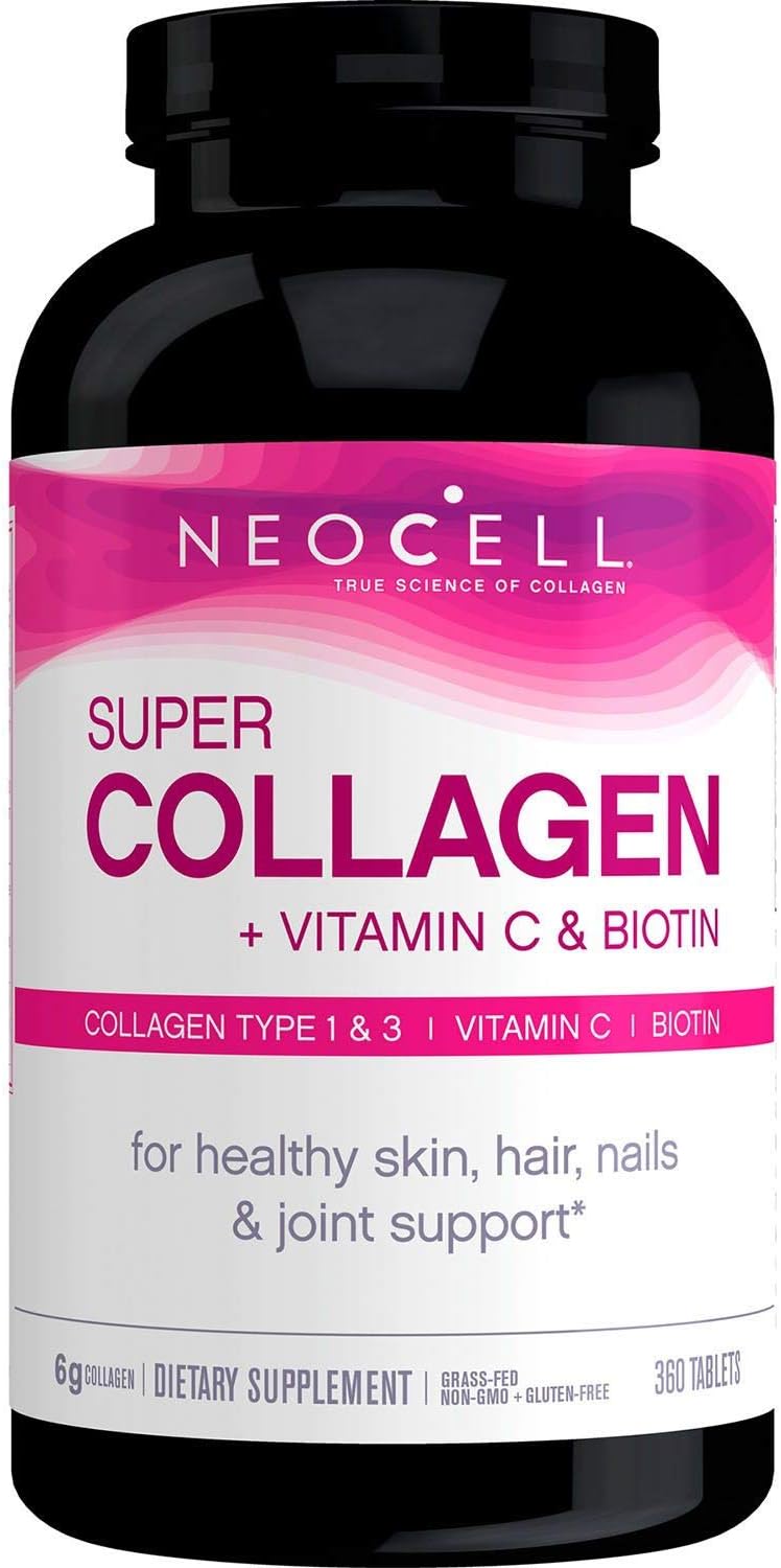 Amazon.com: NeoCell Super Collagen + C (360 Count) (2 Pack) : Health ...