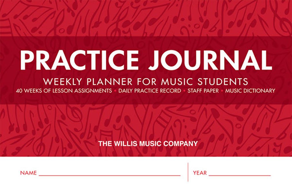 Practice Journal: Weekly Planner for Music Students: Hal Leonard Corp ...