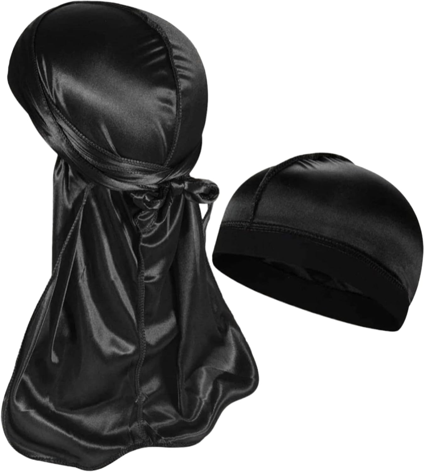 Durag Bandana Silky Dureg + Wave Cap | Amazon.com.br