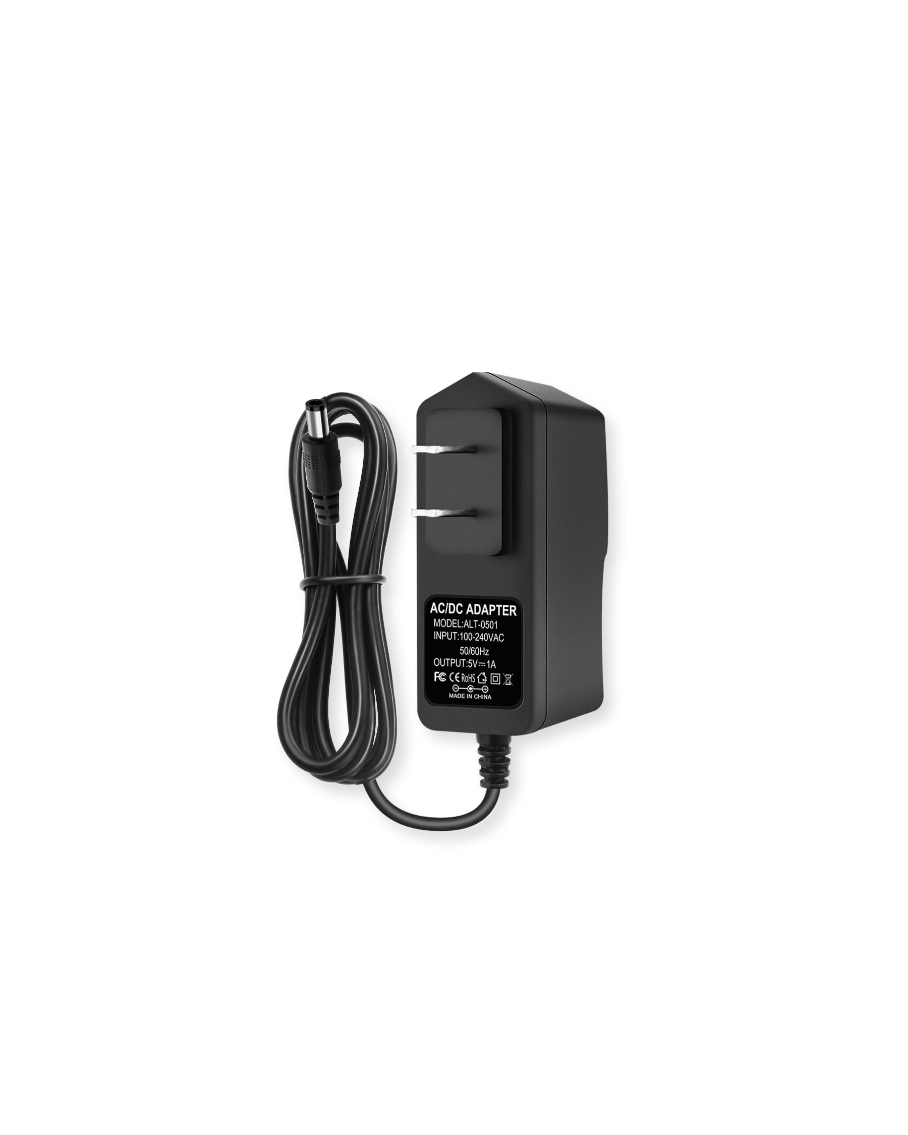 Amazon.com: 5V 1A Power Supply Adapter, AC to DC 5V Power Adapter, 100 ...
