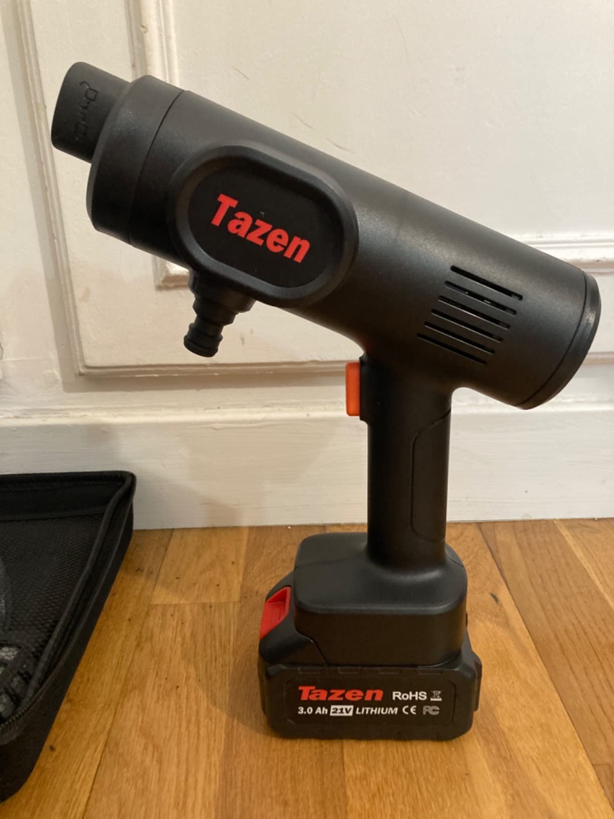 Tazen Alimenté par pile 30Bar Nettoyeur Haute Pression sans Fil , 21V ...