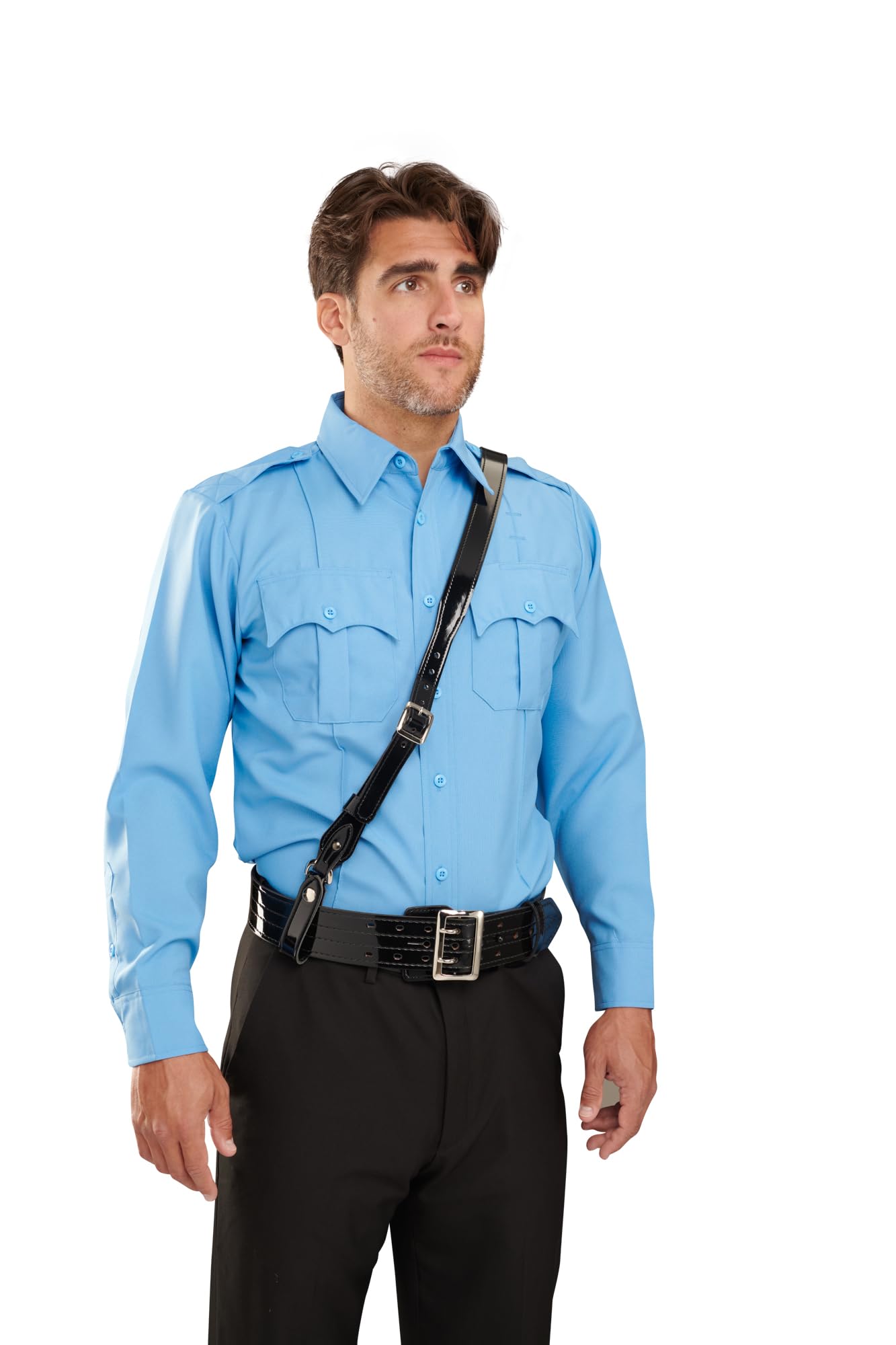 Snapklik.com : JAY-PEE Sam Browne Shoulder Strap 1 1/4 Inch Leather ...