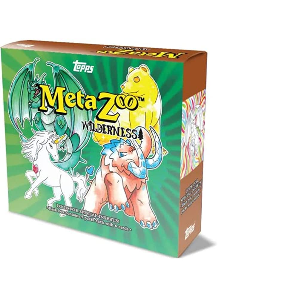 Amazon.com: MetaZoo x Topps: MetaZoo Wilderness 30 Card Box : Toys & Games