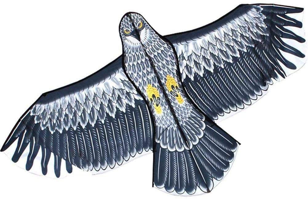 Bird Control Products Realistic Flying Hawk Kite Bird Repeller Scarer ...