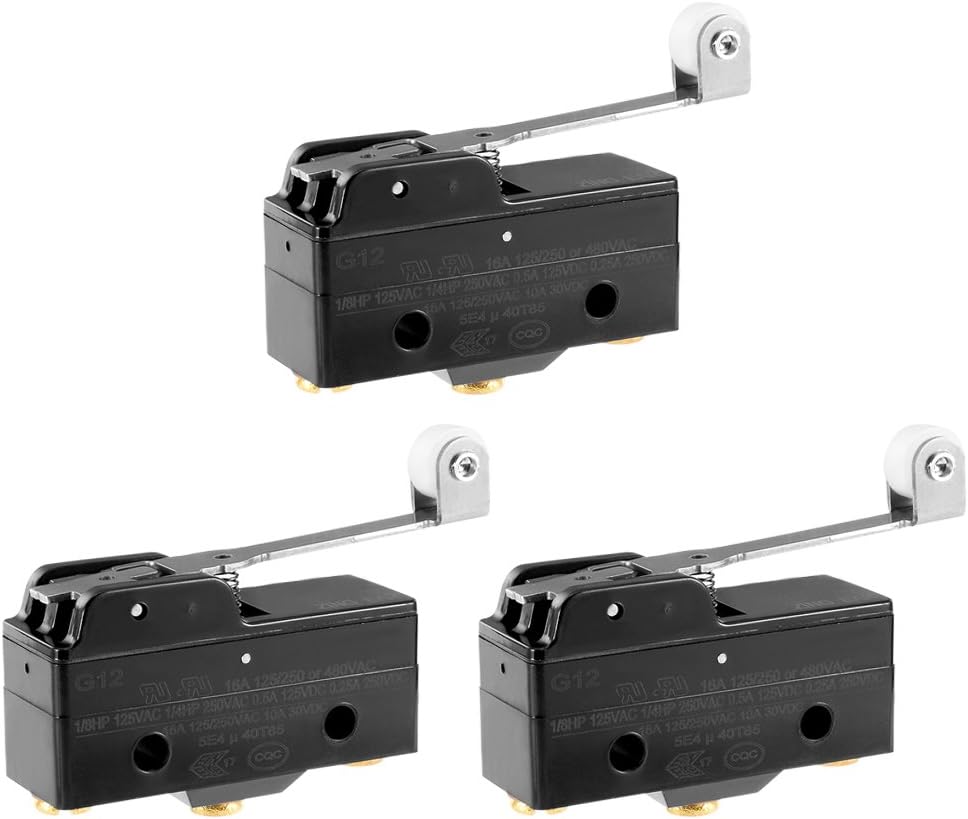 Amazon.com: uxcell 3pcs G1216-1RW3 Screw Terminals Long Hinge Roller ...