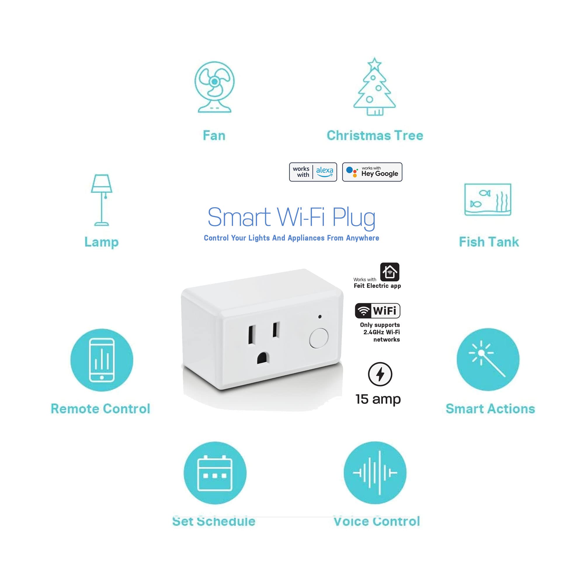 Kasa Smart Switch Dimmer Feit Electric Wi-Fi Smart Dimmer In 3 Way Set ...