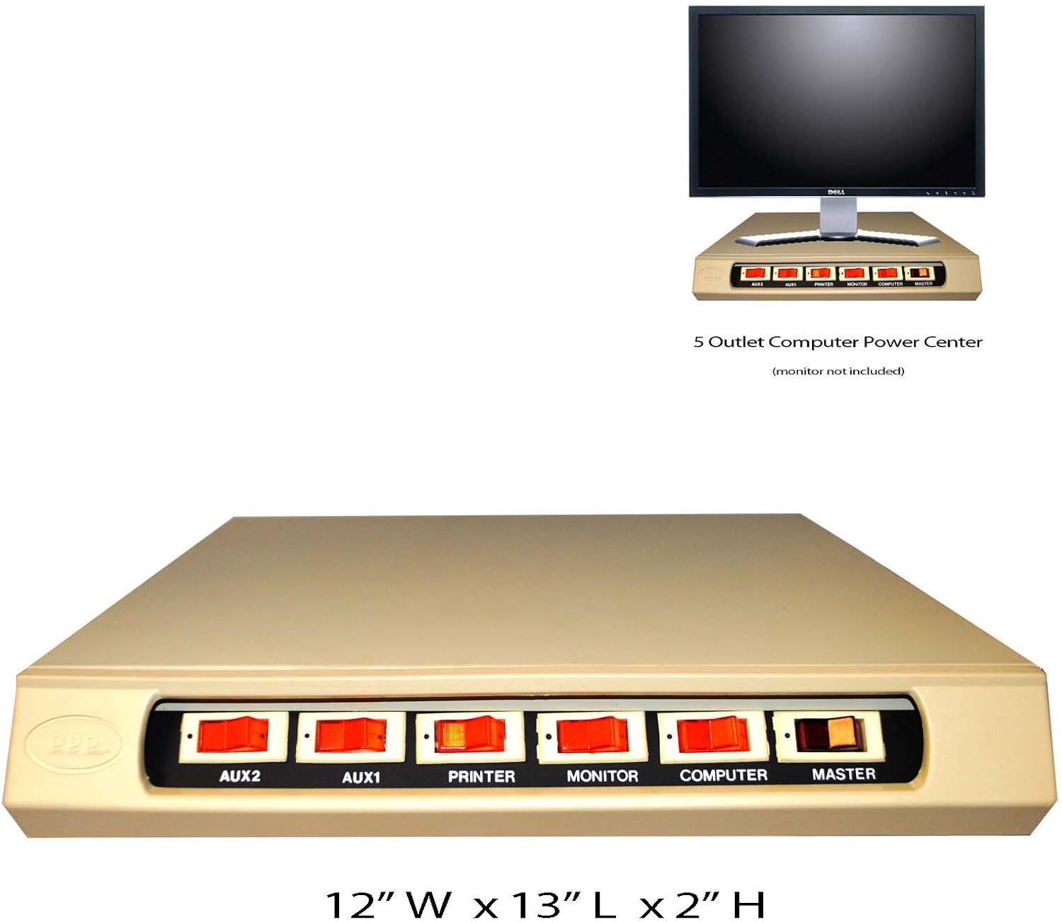 Amazon.com: Computer Power Center, 5 Outlet, EM/RFI Full Surge ...