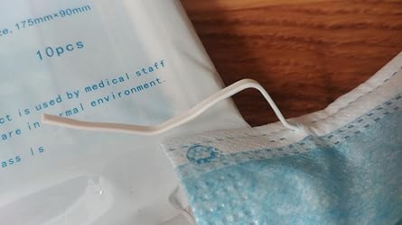 Ovitus 100 Stück Mundschutzmasken 3-lagig Mundschutz Gesichtsmaske ...