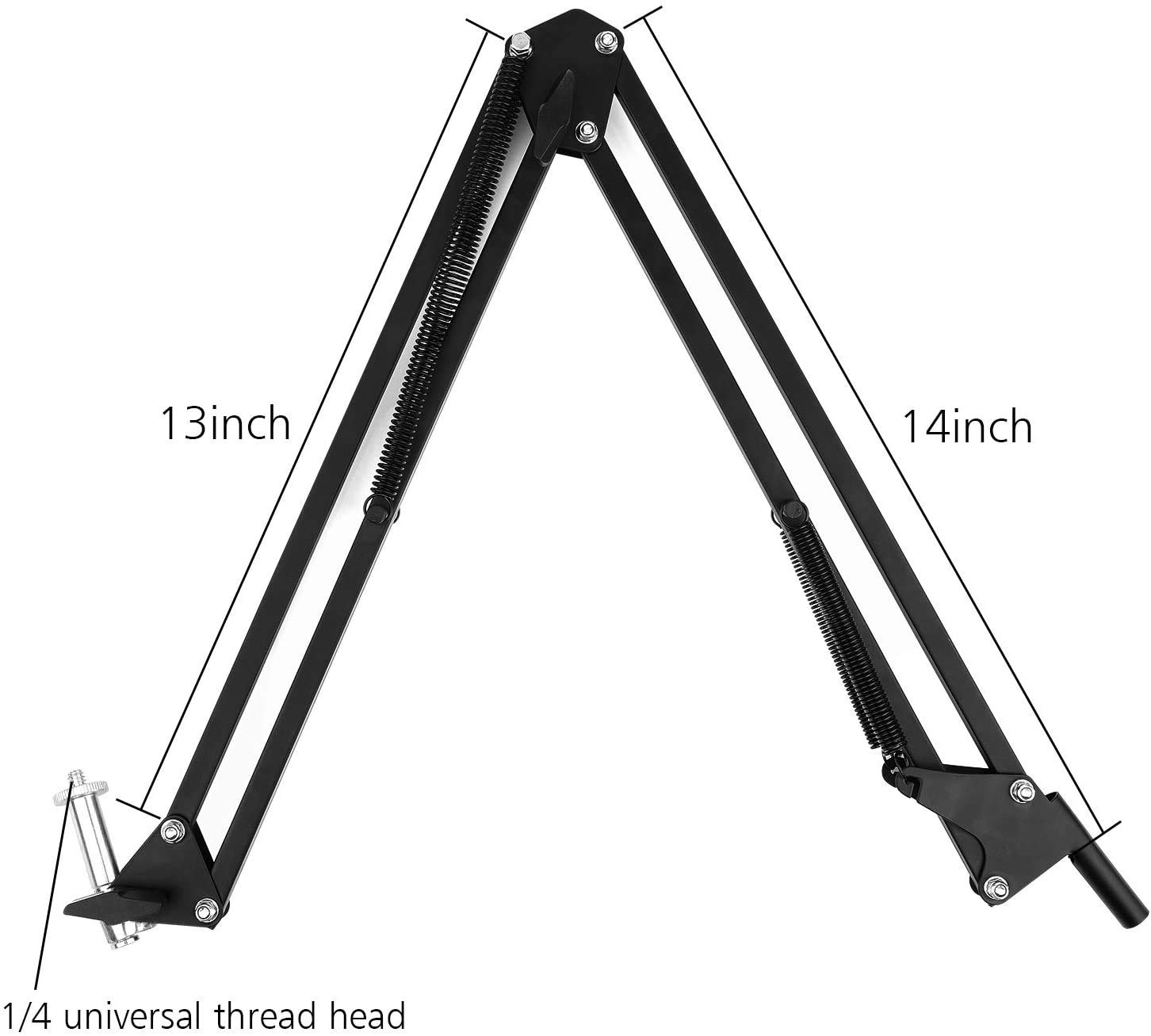 SHOPEE Overhead Video Stand Phone Holder Articulating Arm Phone Mount ...