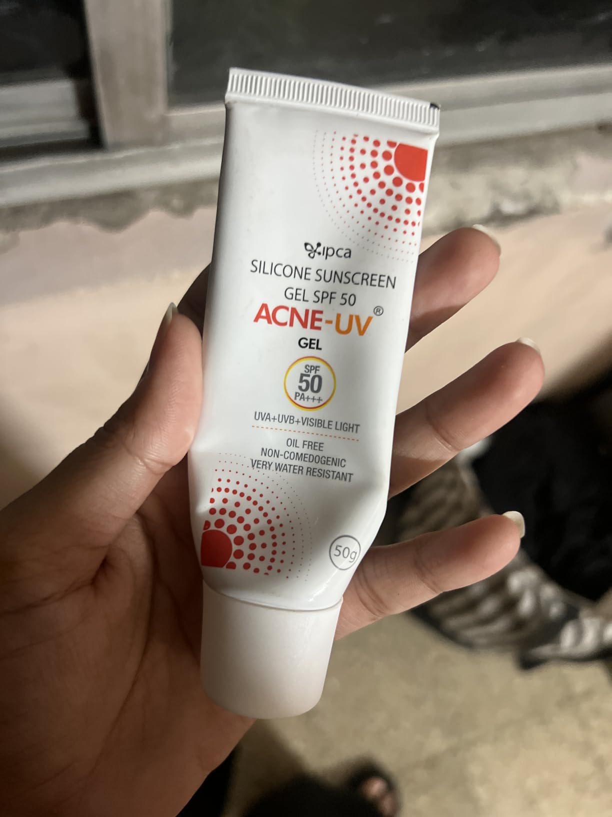New IPCA ACNE-UV Sunscreen SPF50 PA+++ | 50g (Pack 2) ACNE-UV Gel ...