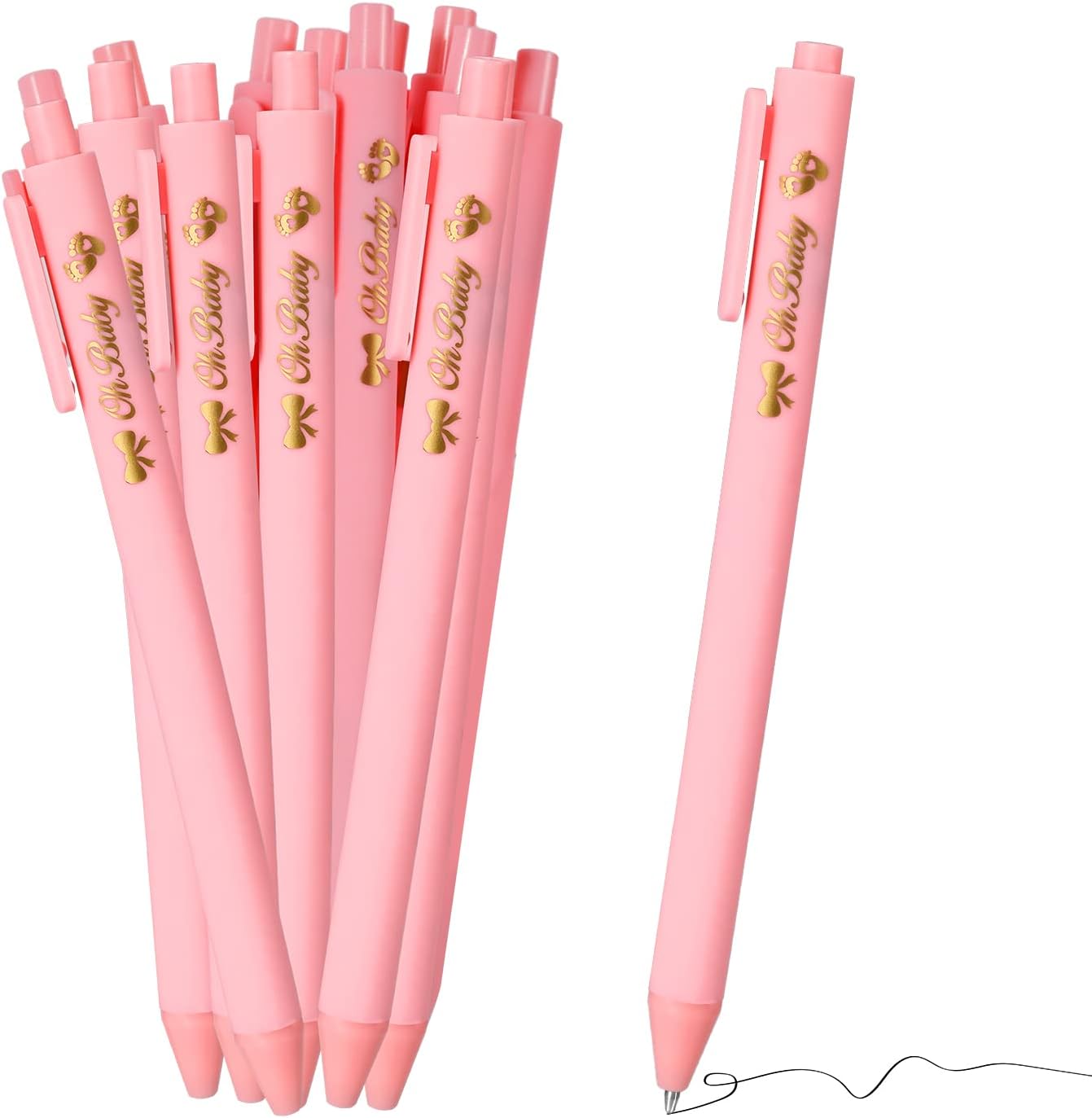 Amazon.com : Xeno NEW 0.38mm Baby Mikey Character Slim Ball point Pen 9 ...