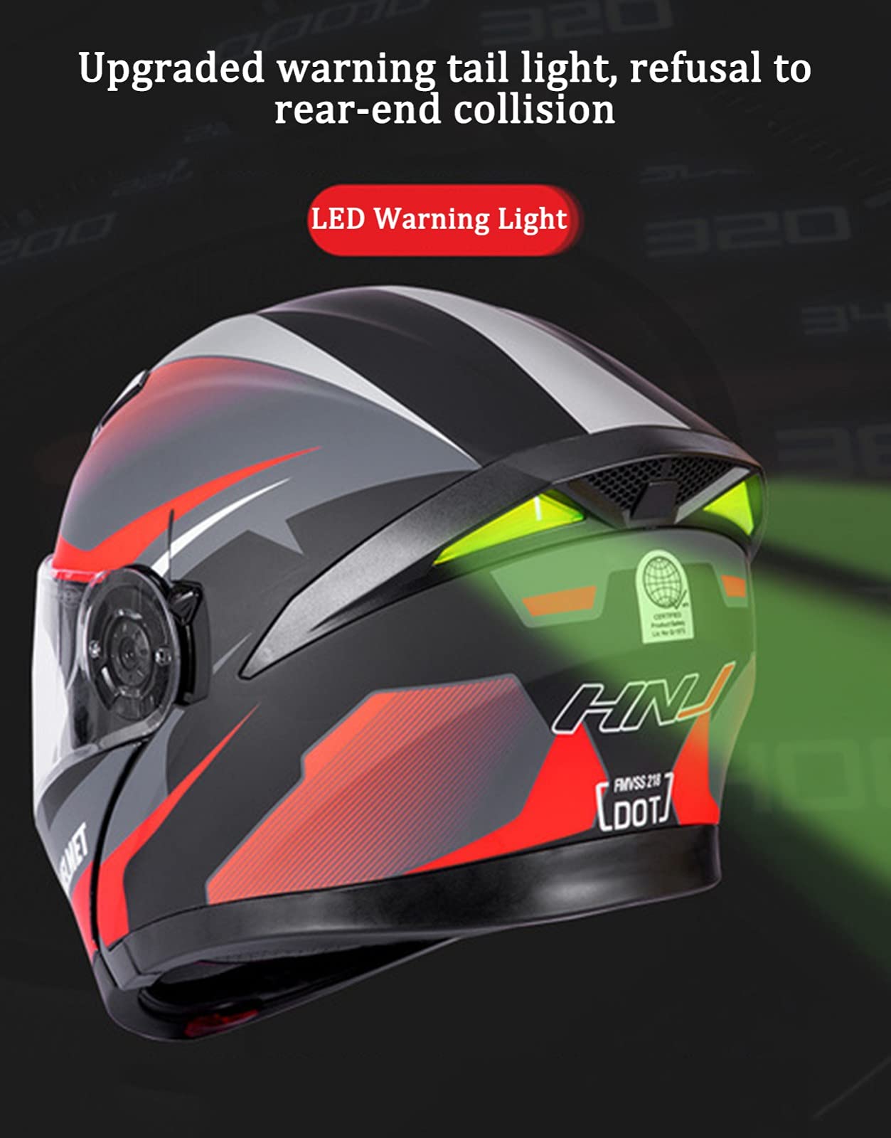 Motorcycle Helmet With Lights Discover The New C4PRO Carbon Avio