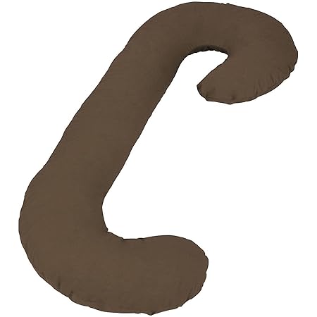 Amazon.com : Leachco Snoogle Chic Jersey Total Body Pillow - Heather ...