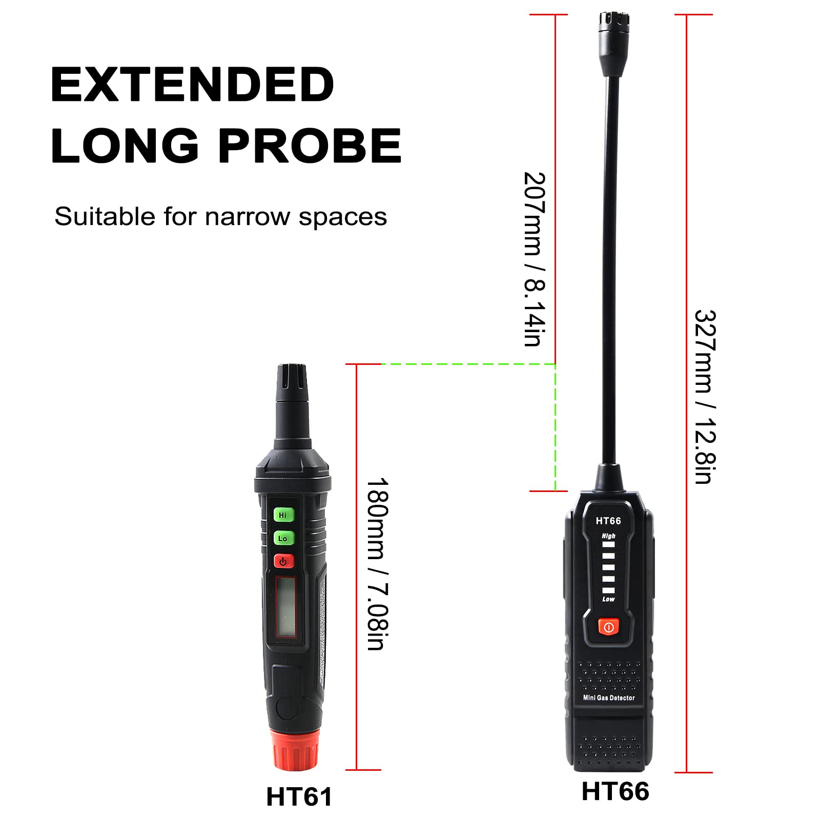 Snapklik.com : Gas Leak Detector, Combustible Gas Leak Tester, Portable ...