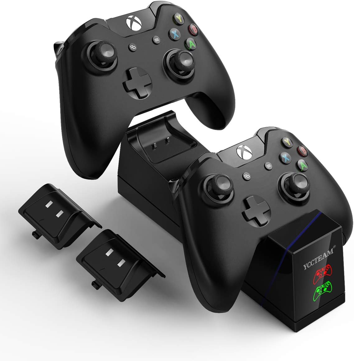 Amazon.com: YCCTEAM Controller Charger for Xbox one with Rechargeable ...