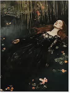 Amazon.com: Dark Academia Gothic Wall Art Antique Moody Victorian ...