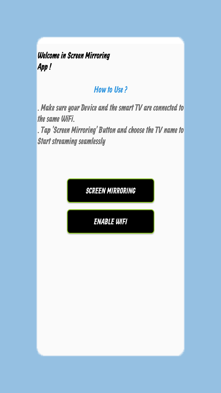 Screen Mirroring For Fire TV- Miracast & Wireless Display & Cast to TV ...