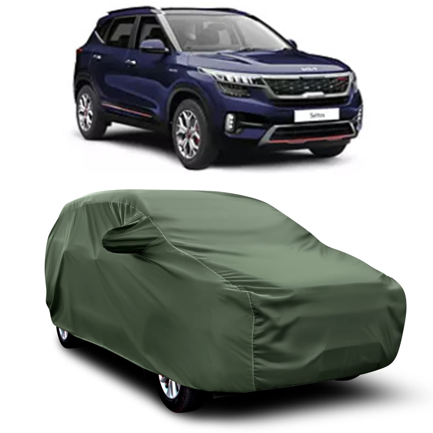 JEHOVA Car Cover for Compatible with New Kia Seltos HTK Plus Model 2023 ...