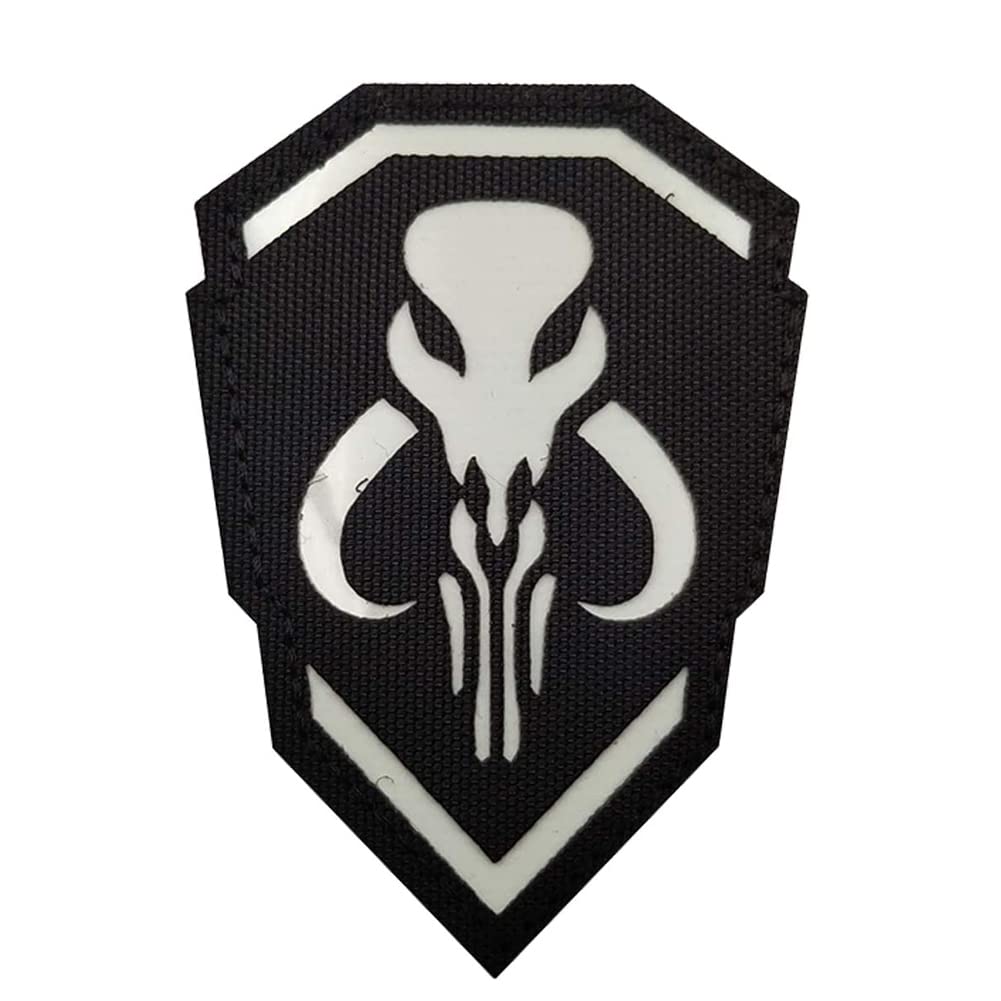 Amazon.com: IR Infrared Bounty Hunter Reflective Patch Mandalorian ...