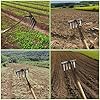 Amazon.com : Barafat Garden Rake, Iron Rake for Gardening and Weeding ...