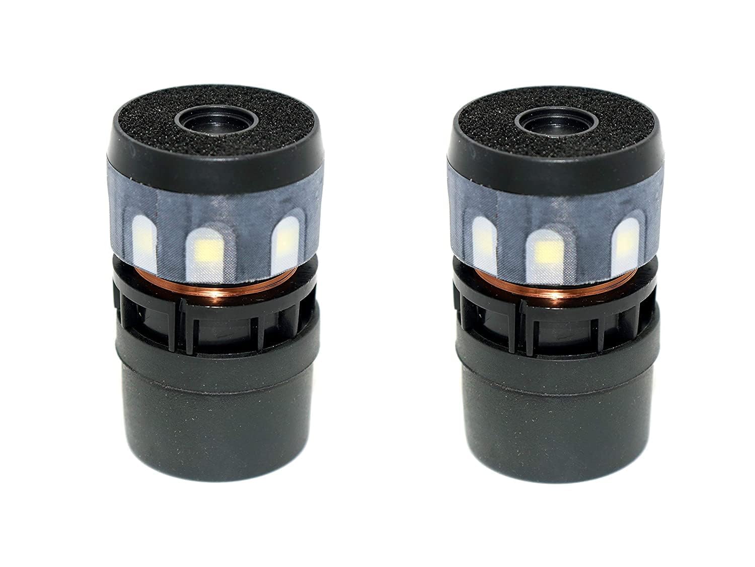 2 Pack Dynamic Microphones Cartridge Core Capsule Mic Replace & Repair ...
