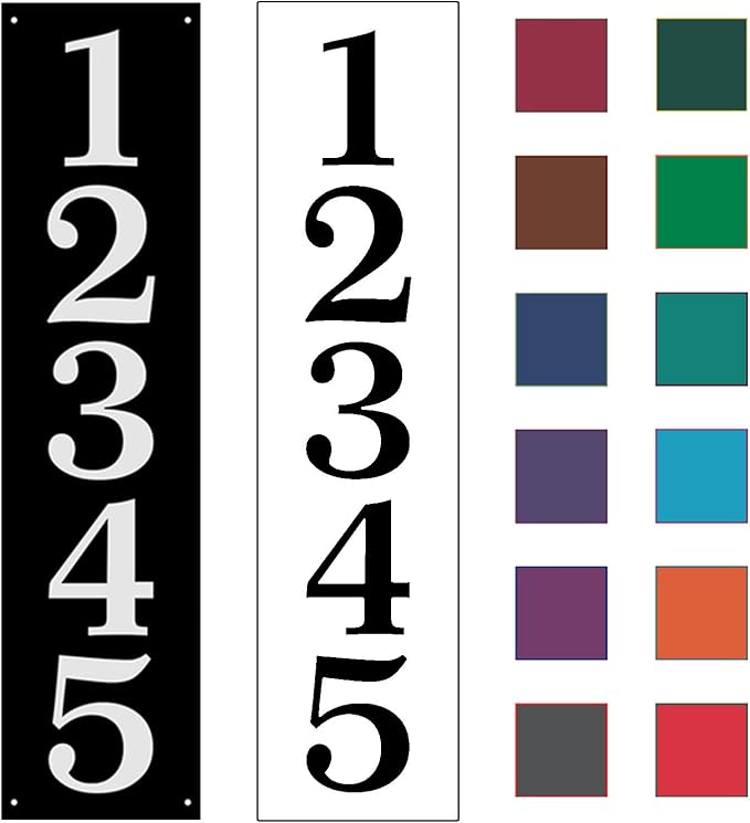 Amazon.com: 911 Address Sign, Custom Emergency Mailbox plaque ...