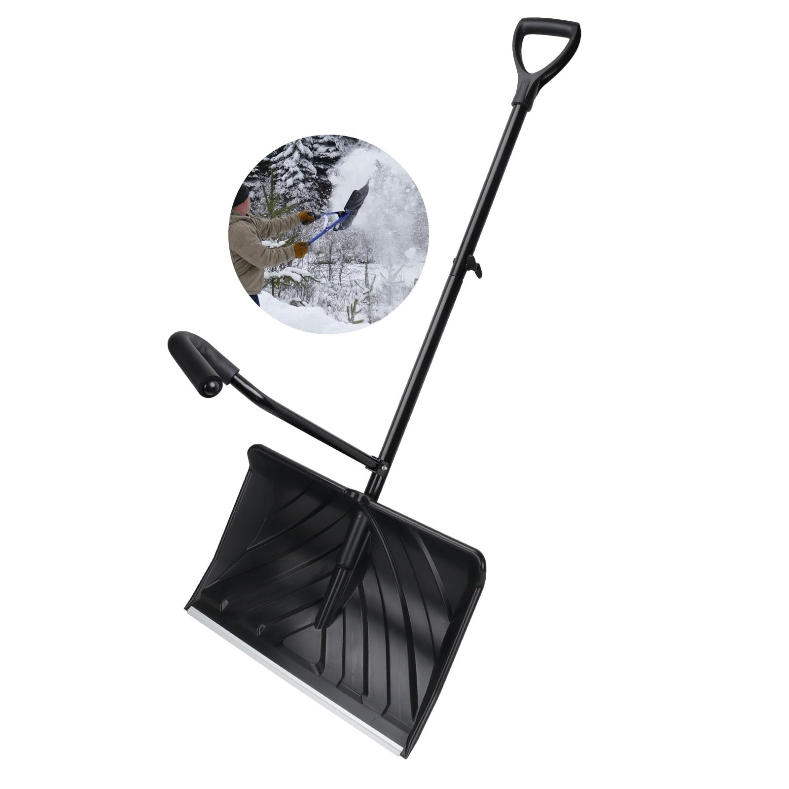 Amazon.com : Outspark 22 Inch Snow Shovel for Driveway Car Home Garage ...