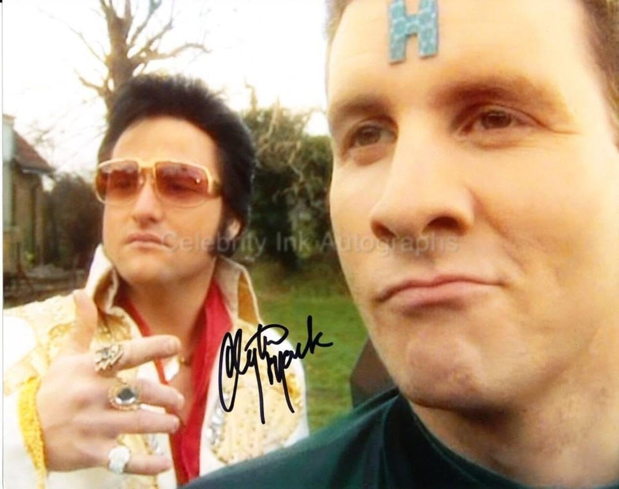 CLAYTON MARK as Elvis Presley - Red Dwarf 8"x10" Genuine Autograph at ...