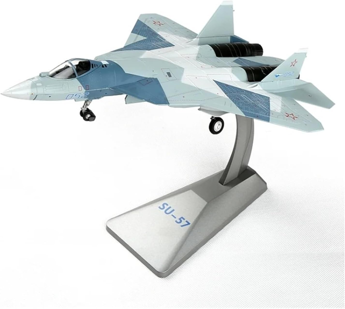 ダイキャスト航空機モデル 1/72スケール AF1 ロシア空軍 SU-57 SU57 ステルス戦闘機 T50 T-50 完成合金ダイ ...