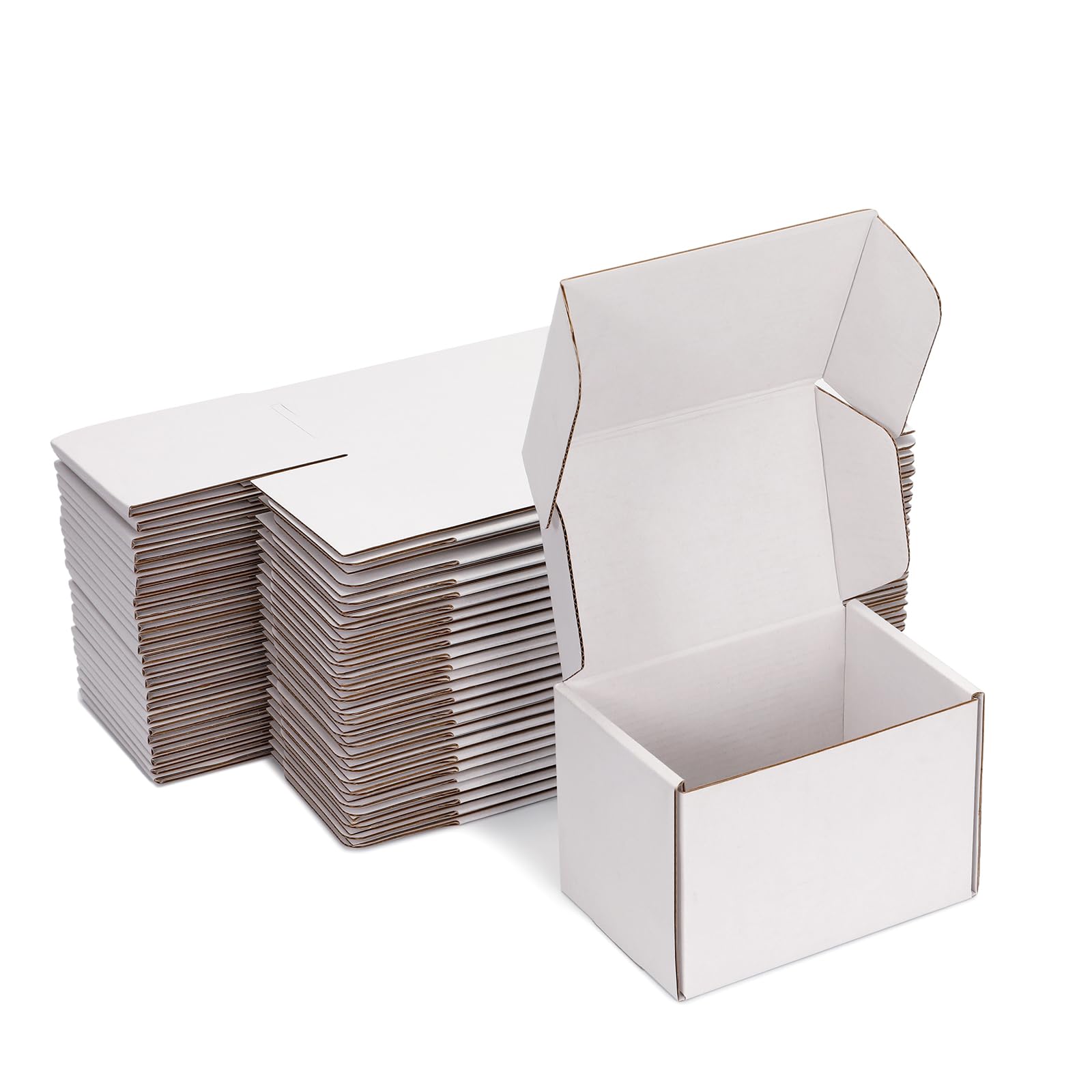 Amazon.com: DUZCLI 6x4x4 Small Shipping Boxes Set of 25 - White small ...