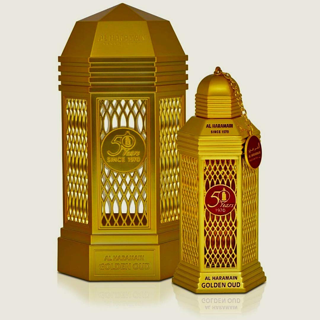 Amazon.com : Al Haramain Golden Oud - Perfume for Women and Men - Amber ...