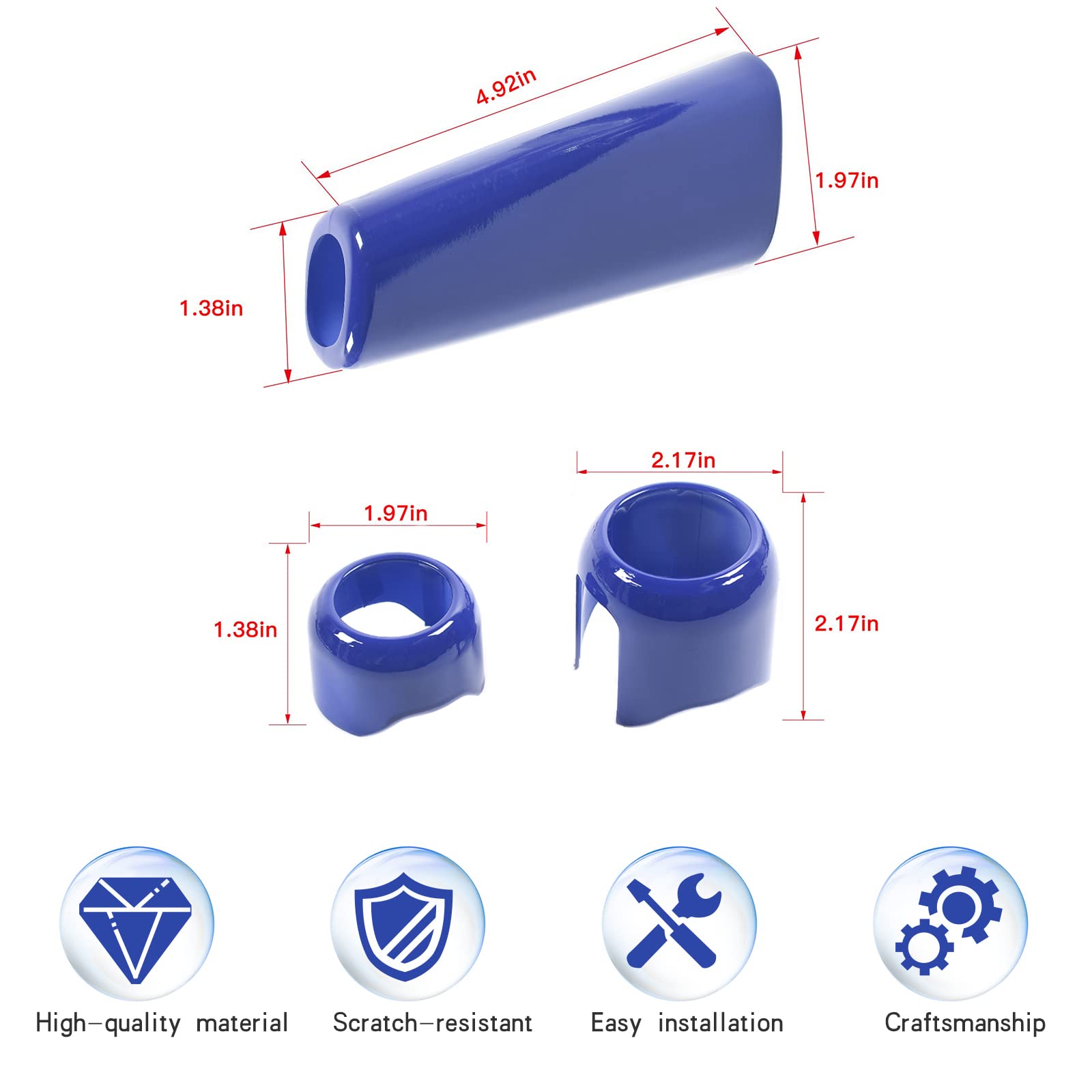 Snapklik.com : For Jeep JL Center Console Handbrake Brake Gear Shift ...