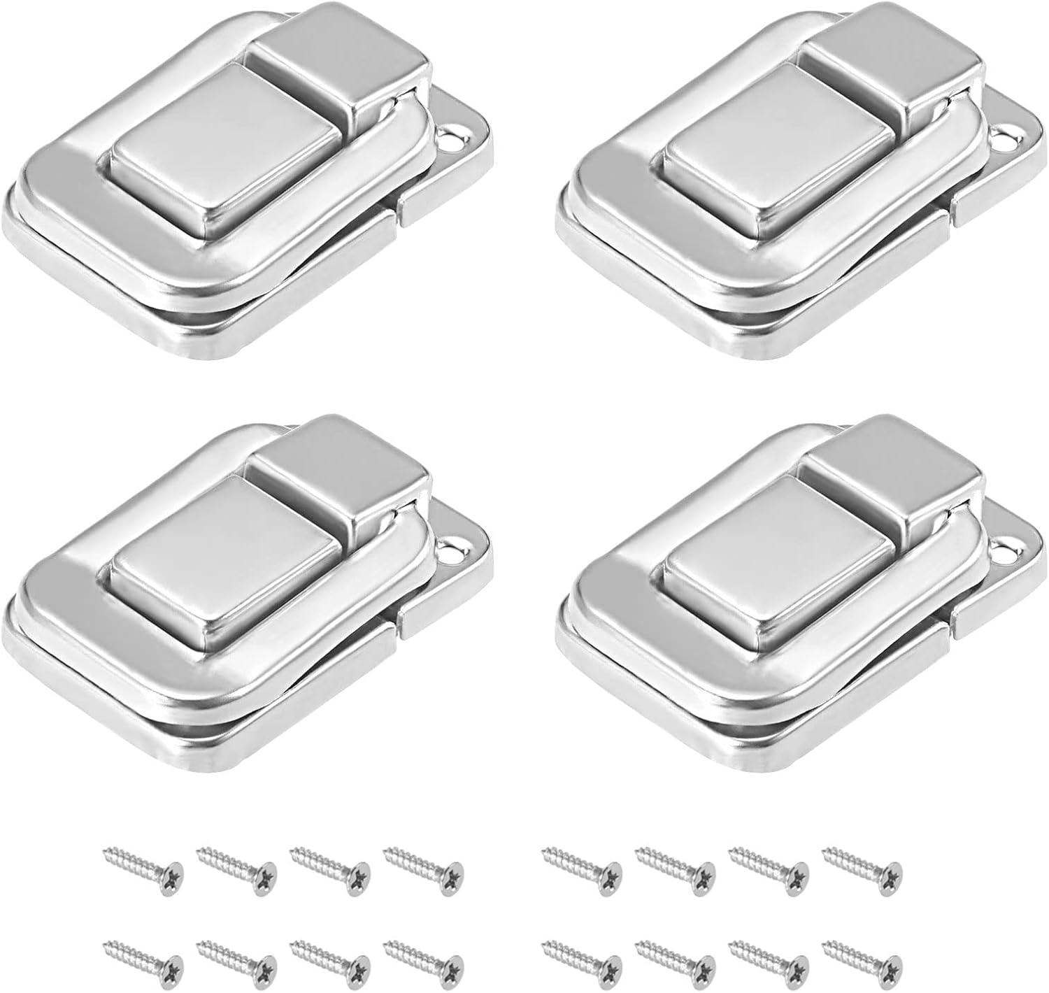 METALLIXITY Toggle Catch Lock (40mm x 27mm) 4Pcs, Iron Hasp Latches ...