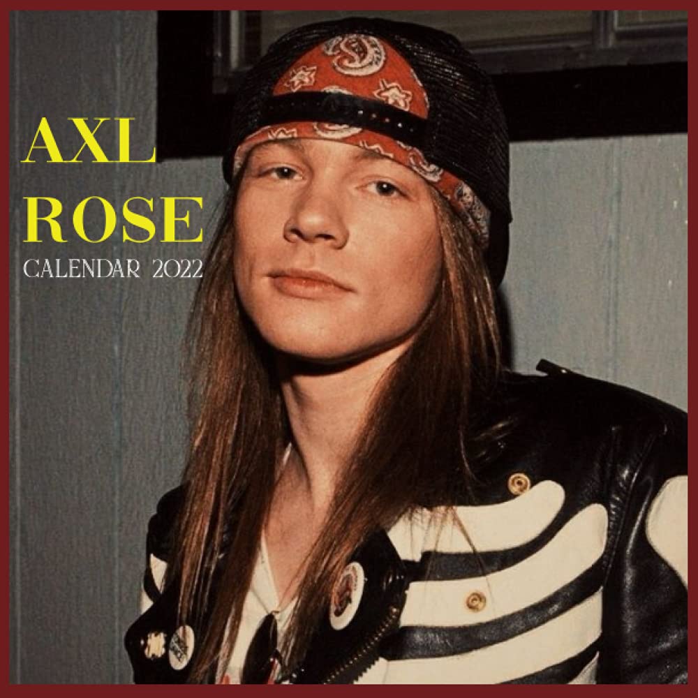 Buy Axl Rose 2022 16 Month With Large Grid For Planning Organizing Buy Axl Rose 2022 16 Month With Large Grid For Planning Organizing