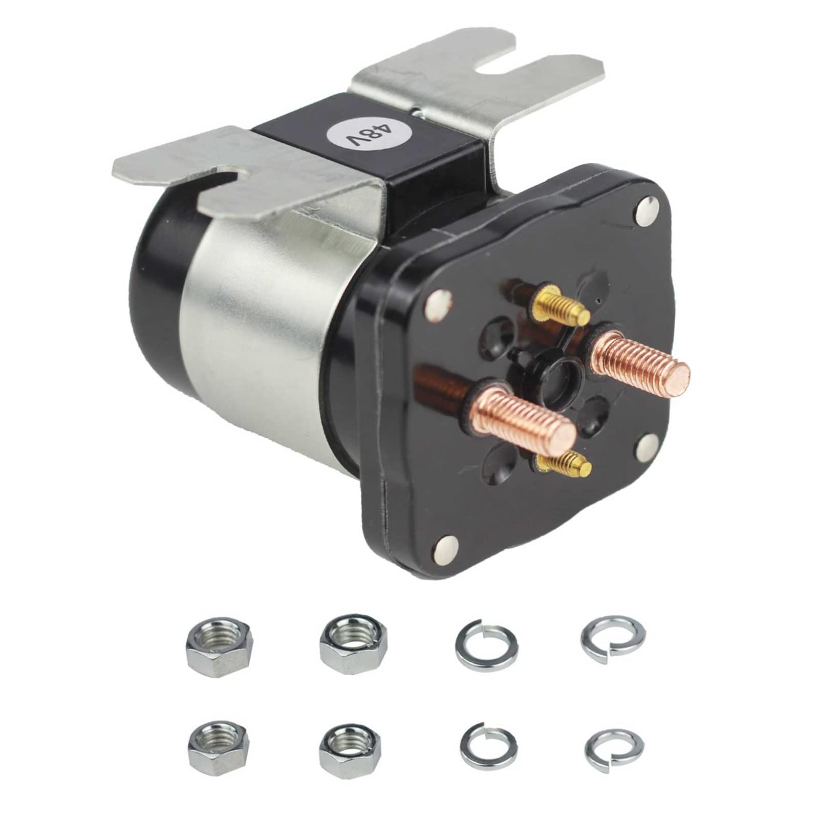 gradora Starter Solenoid 48V 4 Terminal Replacement for Yamaha G19 E-Z ...