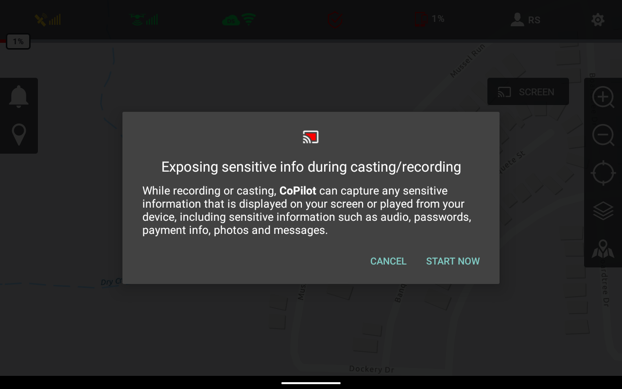 Aplicación DroneSense CoPilot en Amazon Appstore