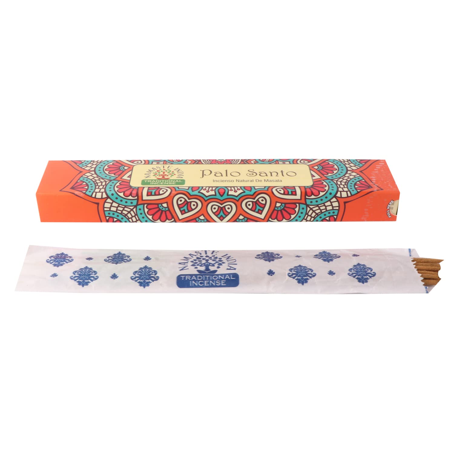 Buy Namaste India Palo Santo 12 pkt of 15gm Each (Contains 180 Incense ...