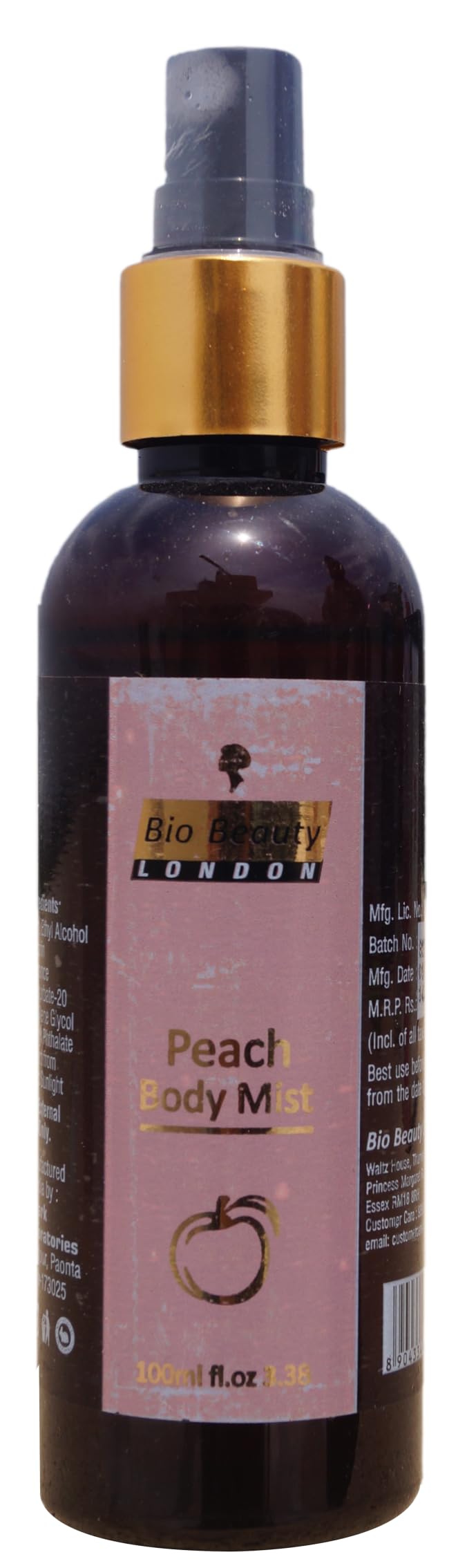 BIO BEAUTY PEACH BODY MIST (100ML.) : Amazon.in: Beauty