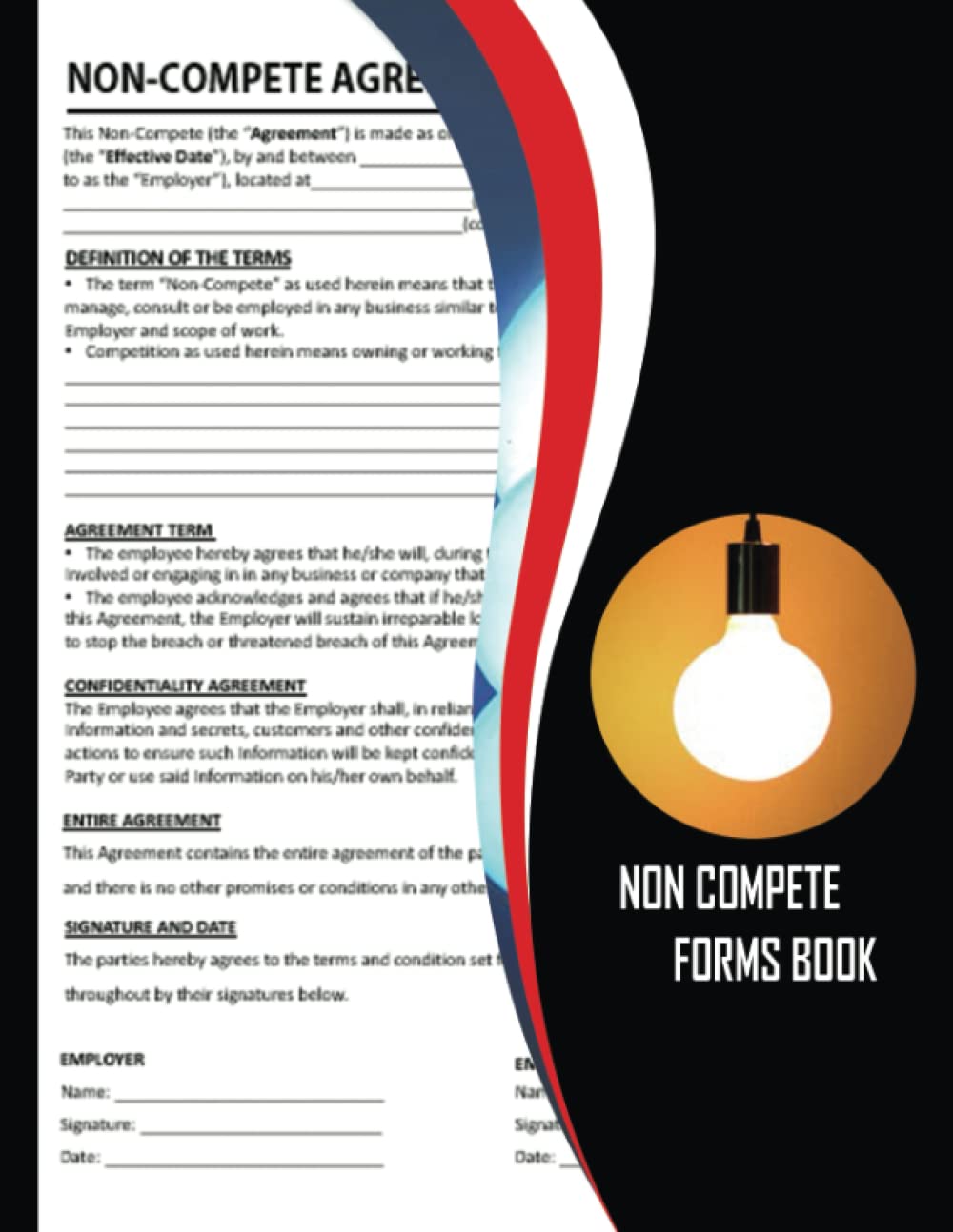 Amazon.com: Non Compete Forms Book: 60 Employee Non-complete Agreement ...