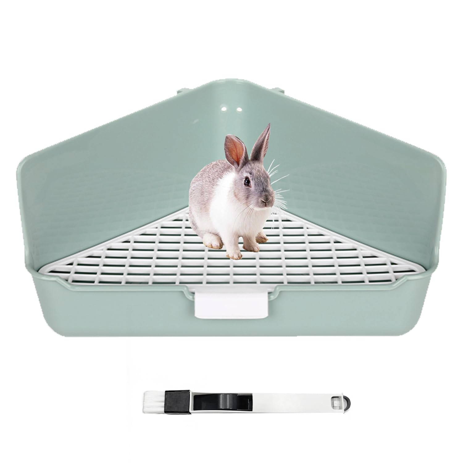 Amazon.com : Vayinana Rabbit Litter Box Large Bunny Corner Toilet Box ...