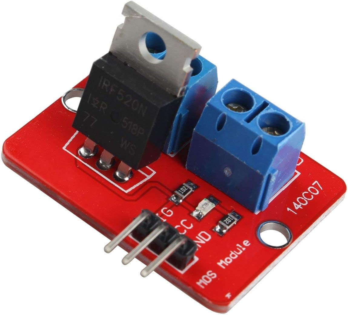 5pcs HiLetgo IRF520 MOSFET Módulo de control para Chile | Ubuy