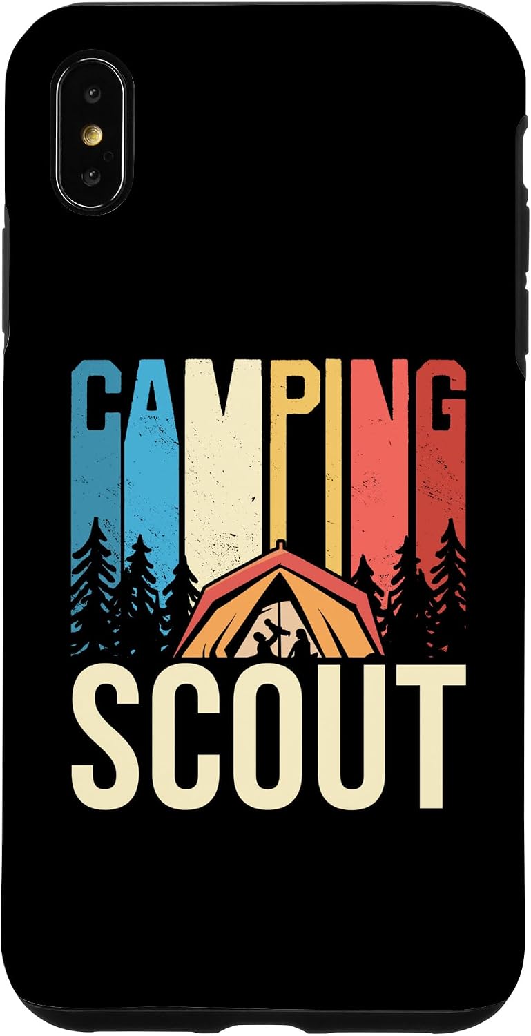 Amazon.com: iPhone XS Max Camping Scout Campsite Campfire Camp Camper ...