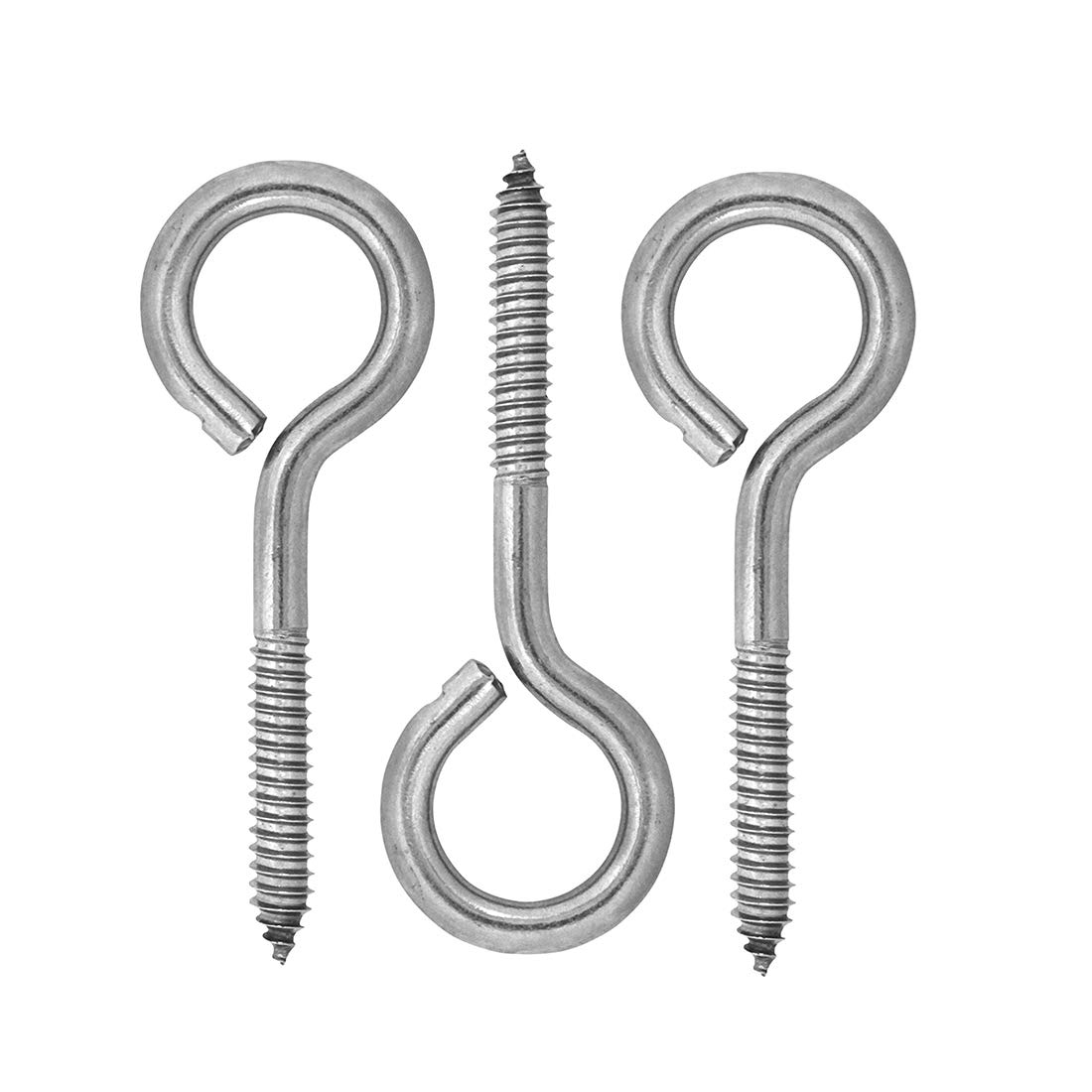 Amazon.com: Goyunwell 2-1/2 Inch Eyebolts Stainless Steel Screw Eyes ...