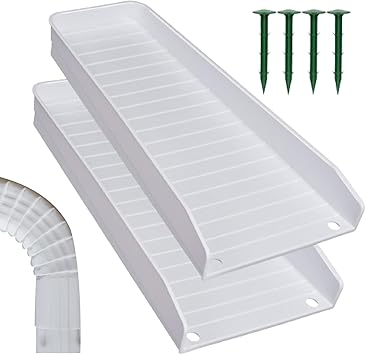Gutter Splash Block, Gutter Extensions, Downspout Extender, Gutter ...
