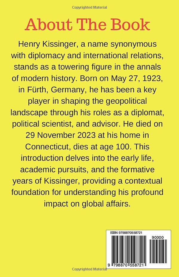 Snapklik.com : HENRY KISSINGER BIOGRAPHY: Kissinger Towering Figure ...