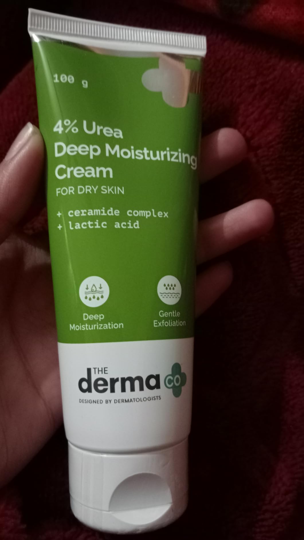The Derma Co 4% Urea Deep Moisturizing Cream with Lactic Acid ...